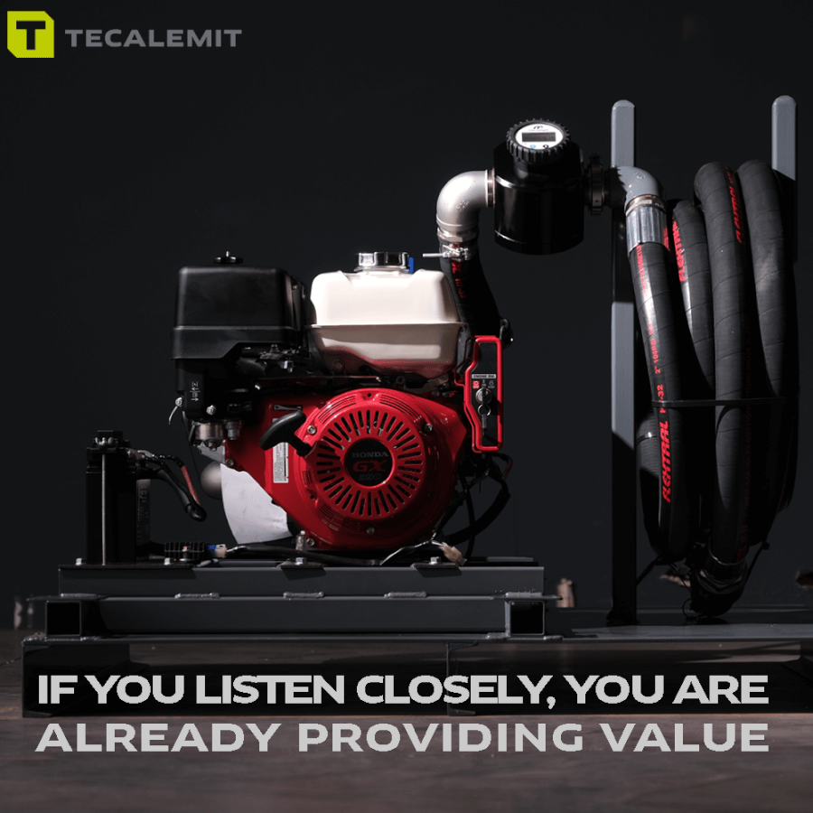 Bulk Diesel High Flow Transfer pump - Listening first to our customers