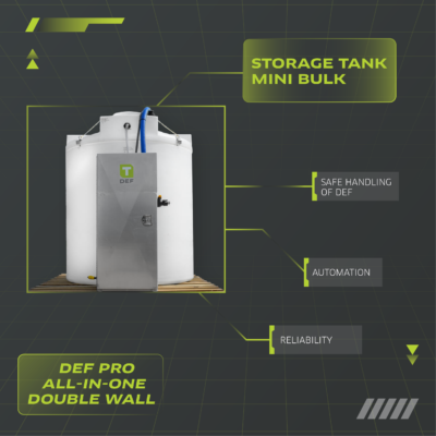 DOUBLE WALL DEF STORAGE TANK MINI BULK - TECALEMIT USA