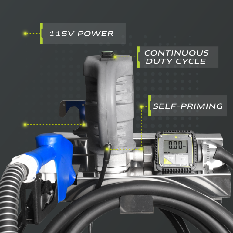 CONTINUOUS DUTY CYCLE DEF TRANSFER PUMP – HORNET W85 - TECALEMIT USA