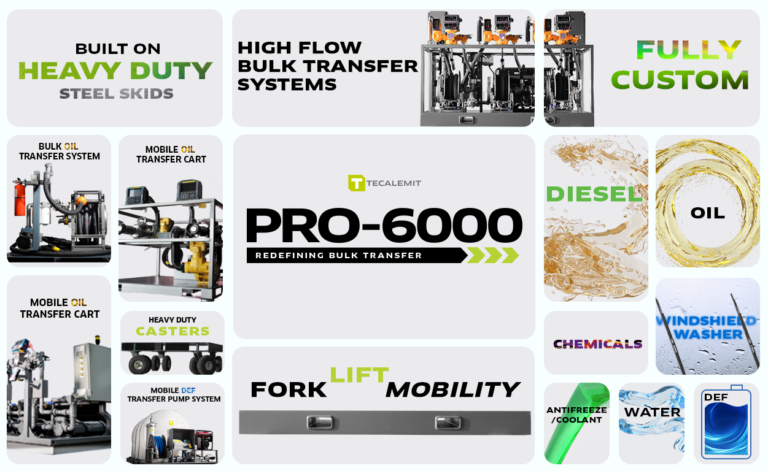 PRO-6000 SERIES – BULK FLUID DISPENSING SYSTEM - TECALEMIT USA