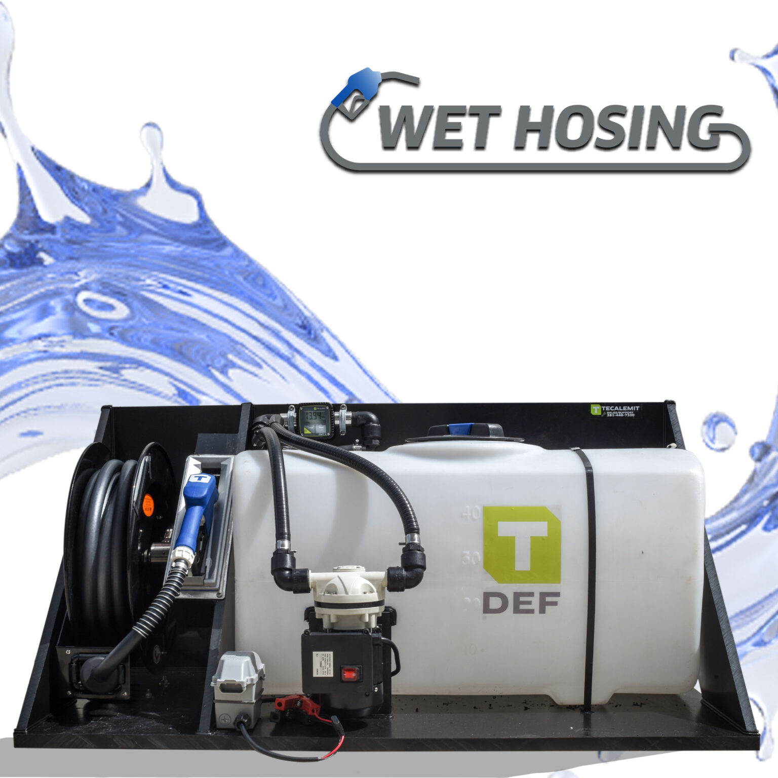 WET HOSING MOBILE TRANSFER DEF PUMP UNITS - TECALEMIT USA