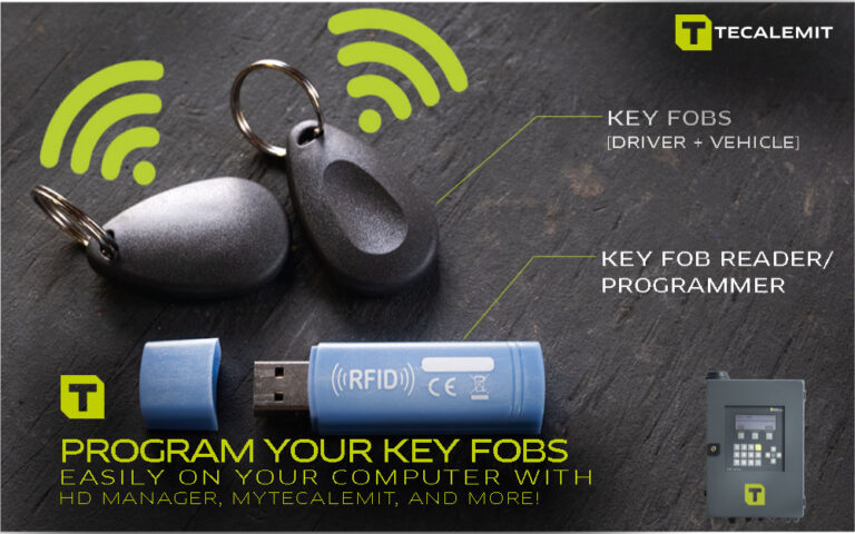 TECALEMIT's Fleet Fuel Management System - Programming Key Fobs