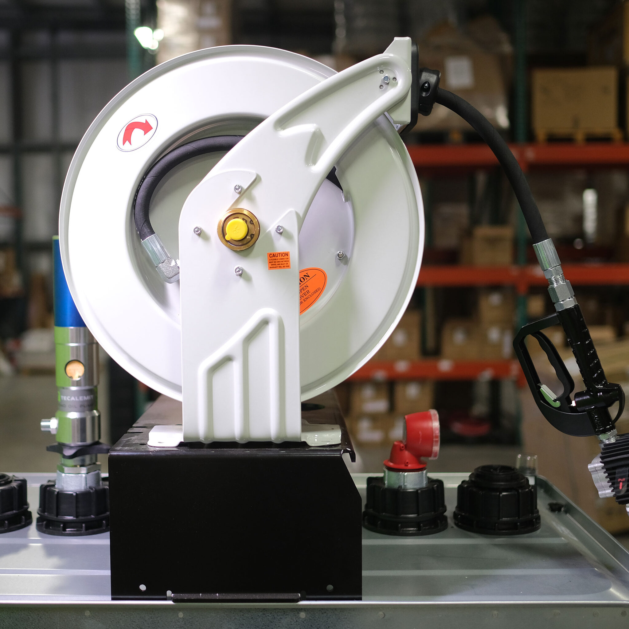 OIL HOSE REEL - BULK OIL SYSTEM - TECALEMIT USA