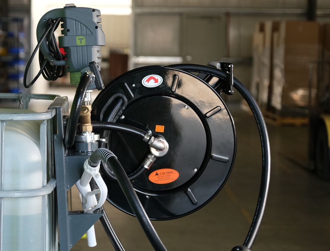 TOTE CoolantPRO SIDE MOUNT PUMP PACKAGE FOR IBC TOTE - TECALEMIT USA