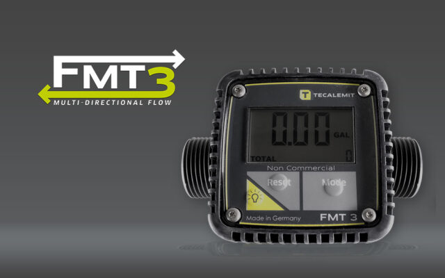 TECALEMIT's FMT3 Turbine Flow Meter - Changing Units