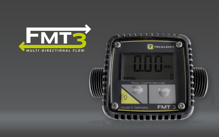 TECALEMIT's FMT3 Turbine Flow Meter - Changing Units