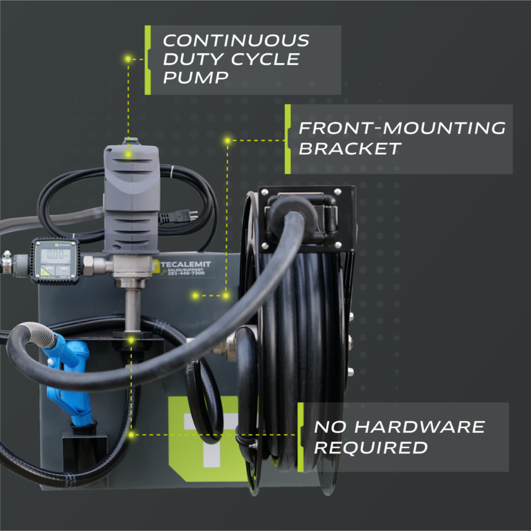 TOTE DEFPRO SIDE MOUNT PUMP PACKAGE FOR IBC TOTE - TECALEMIT USA